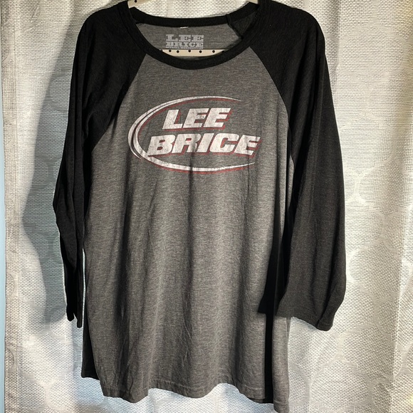 Tops | Lee Brice Authentic Tour Merch Baseball Tee Size Xl | Poshmark